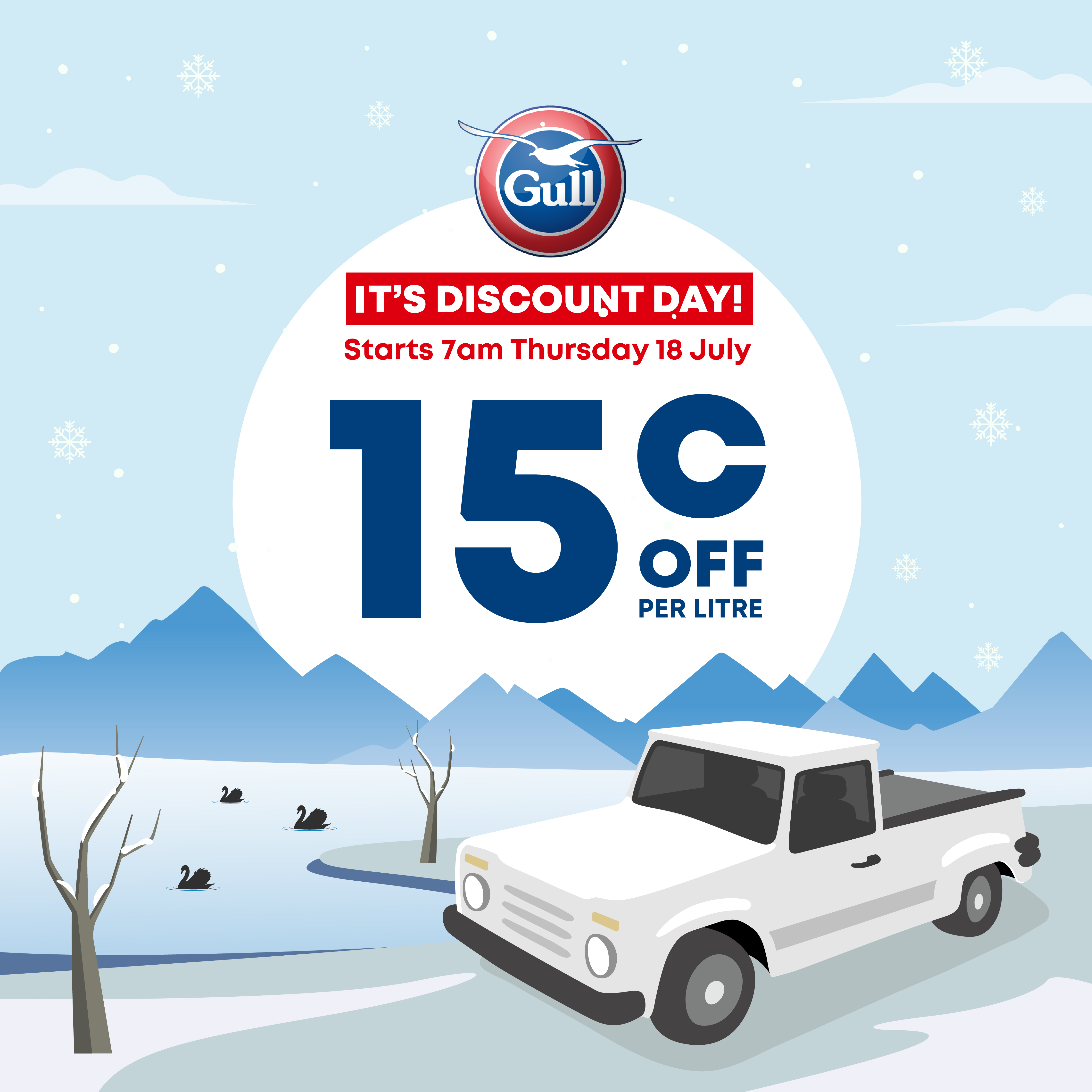 Discount Day - July 2024 » Gull NZ